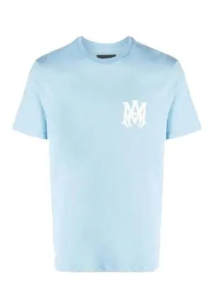 Amiri Ma Logo T-shirt - Light Blue
