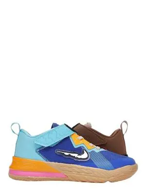Nike Lebron 18 Low Wile E. Vs Roadrunner Space Jam Ps Sneakers - Racer Blue/baltic Blue/university Gold