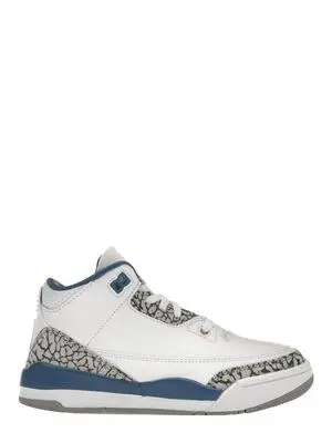 JORDAN 3 Retro Wizards Preschool Sneakers - White/metallic Copper/true Blue
