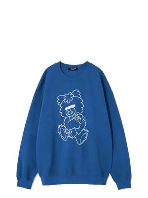 UNDERCOVERISM X Verdy Visty Bear Crewneck Sweatshirt - Blue