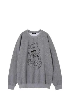 UNDERCOVERISM X Verdy Visty Bear Crewneck Sweatshirt - Top Grey