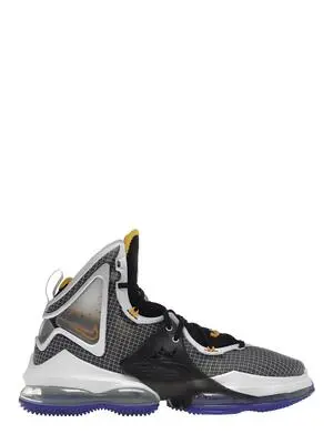 Nike Lebron 19 Hardwood Classic Sneakers - Black/university Gold/persian Violet
