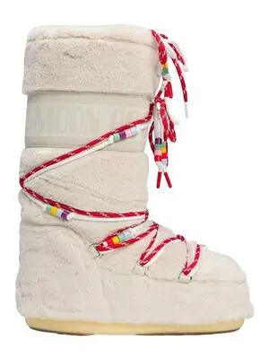 Moon Boot Cintura Belt White/beads