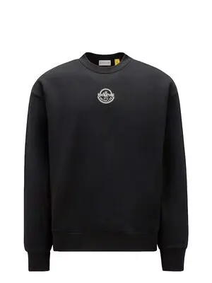 Moncler X Roc Nation Jayz Logo Sweatshirt - Black