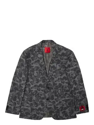 A BATHING APE BAPE X HUGO Camo Jacket