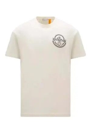 Moncler X Roc Nation Jayz Logo T-shirt - Off White