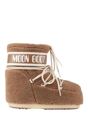 Moon Boot Suede Boots Camel