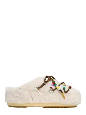 Moon Boot Belt White/beads