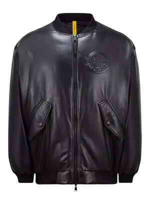 Moncler Cassiopeia Reversible Down Bomber Jacket - Black