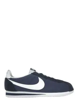Nike Classic Cortez Nylon Sneakers Obsidian/white