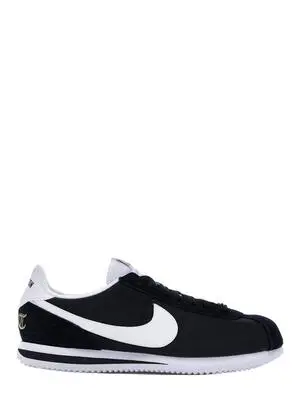 Nike Cortez Basic Nylon Compton Sneakers Black/white/metallic Gold