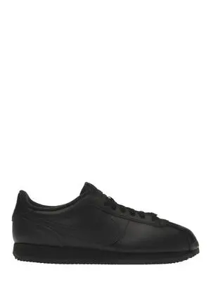 Nike Cortez Basic Leather Triple Sneakers - Black/anthracite