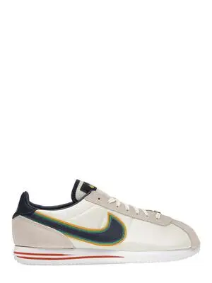 Nike Nike Cortez Basic Premium 1972 Sneakers Coconut Milk/dark Sulfurone-colorstadium Greenone-colorthunder Blue