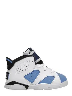 JORDAN 6 Retro Unc Toddler Sneakers - White/university Blue/black