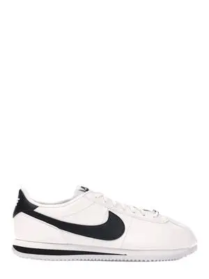 Nike Nike Cortez Basic Leather Sneakers White/metallic Silverone-colorblack