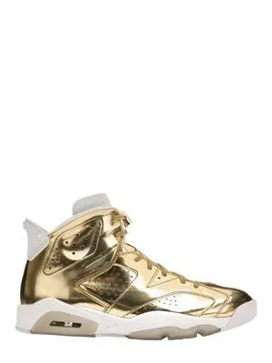 JORDAN 6 Retro Pinnacle Sneakers - Metallic Gold/white
