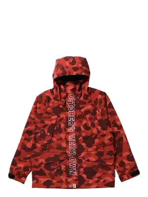 A BATHING APE X Ovo Camo Jacket - Red