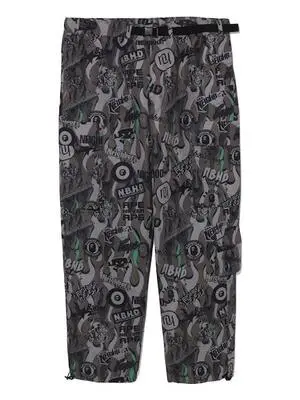 A BATHING APE X Neighborhood Pocket Track Pants - Green
