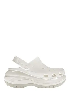 CROCS Classic Mega Crush Clog - White