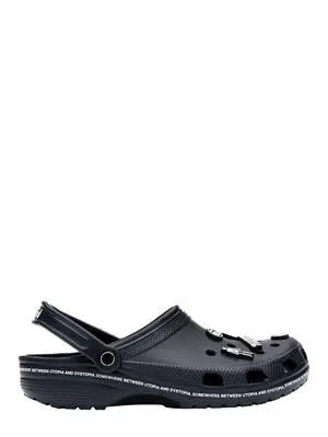 CROCS Classic Clog Pleasures Utopia Dystopia - Black
