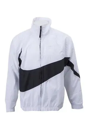 Nike Big Swoosh Woven Statement Jacket - White