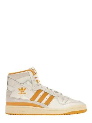 Adidas Forum 84 High Sneakers - Off White/preloved Yellow/easy Yellow