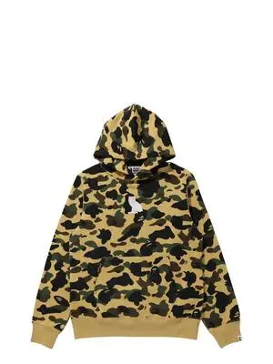 A BATHING APE X Ovo 1st Camo Pullover Hoodie - Yellow