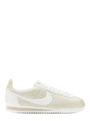 Nike Cortez QS Gingham Sneakers Summit White