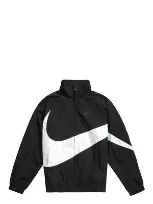 Nike Big Swoosh Woven Statement Jacket - Black