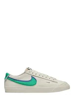 Nike Blazer Low 72 Double Swoosh - Sail/green/blue