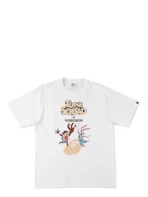 A BATHING APE X Space Jam Tee Shirt - White