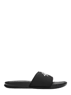 Nike Benassi Stussy Slides - Black/white