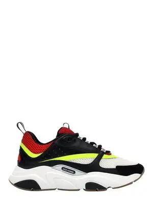 Dior B22 Sneakers - Black/red/yellow