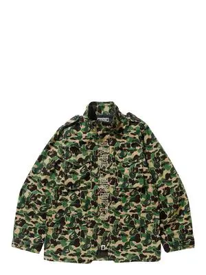 A BATHING APE X Undefeated Abc M65 Jacket - Green