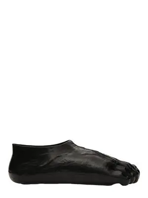 IMRAN POTATO Caveman Slippers - Black