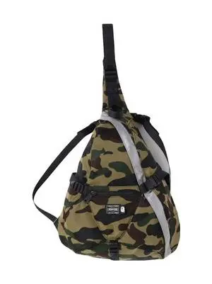 A BATHING APE X Porter 1st Camo One Shoulder Bag Fw23 - Green
