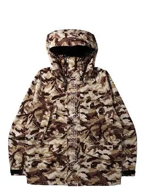 A BATHING APE X Ovo Woodland Camo Snowboard Jacket - Beige