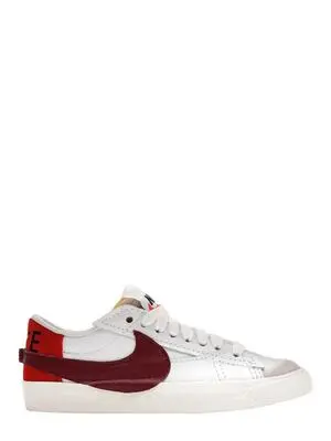 Nike Blazer Low 77 Jumbo Sneakers - White/dark Beetroot/cinnabar
