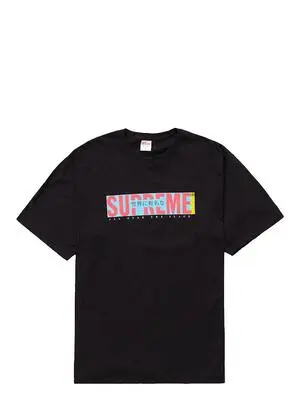 Supreme All Over Tee Shirt - Black