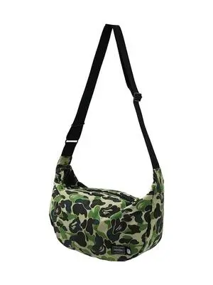 A BATHING APE X Porter Abc Camo Shoulder Bag - Green