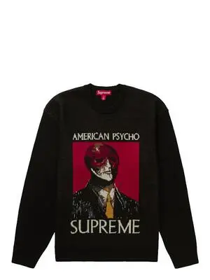 Supreme American Psycho Sweater - Black
