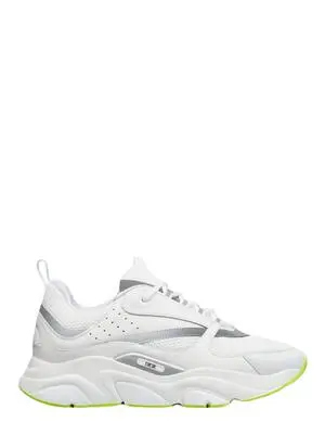 Dior B22 Sneakers - White/silver/fluo Green