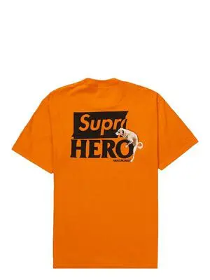 Supreme Antihero Dog Tee Shirt Orange