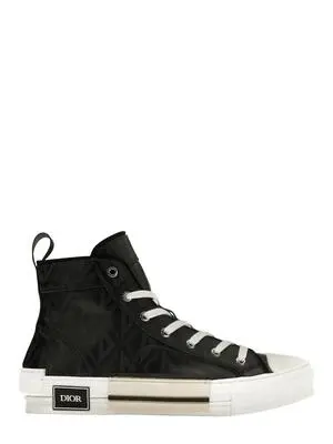 Dior B23 High-top Sneakers - Black/white