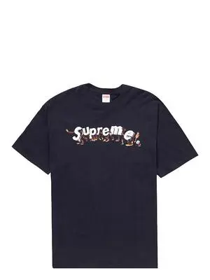 Supreme Apes Tee Shirt - Navy Blue