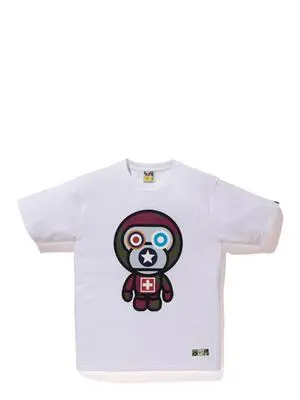 A BATHING APE X Sk8thing Baby Milo Tee Shirt - White