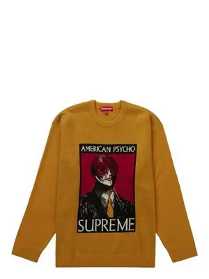 Supreme American Psycho Sweater - Yellow