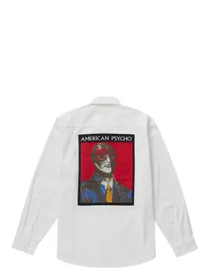 Supreme American Psycho Work Shirt - White