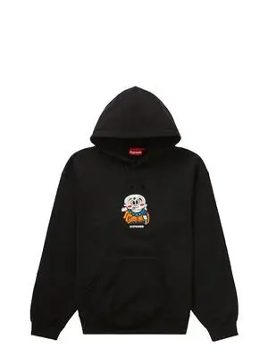Supreme AOI Buddha Hooded Sweatshirt Black