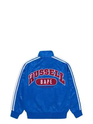 BAPE X Russell Track Jacket - Blue